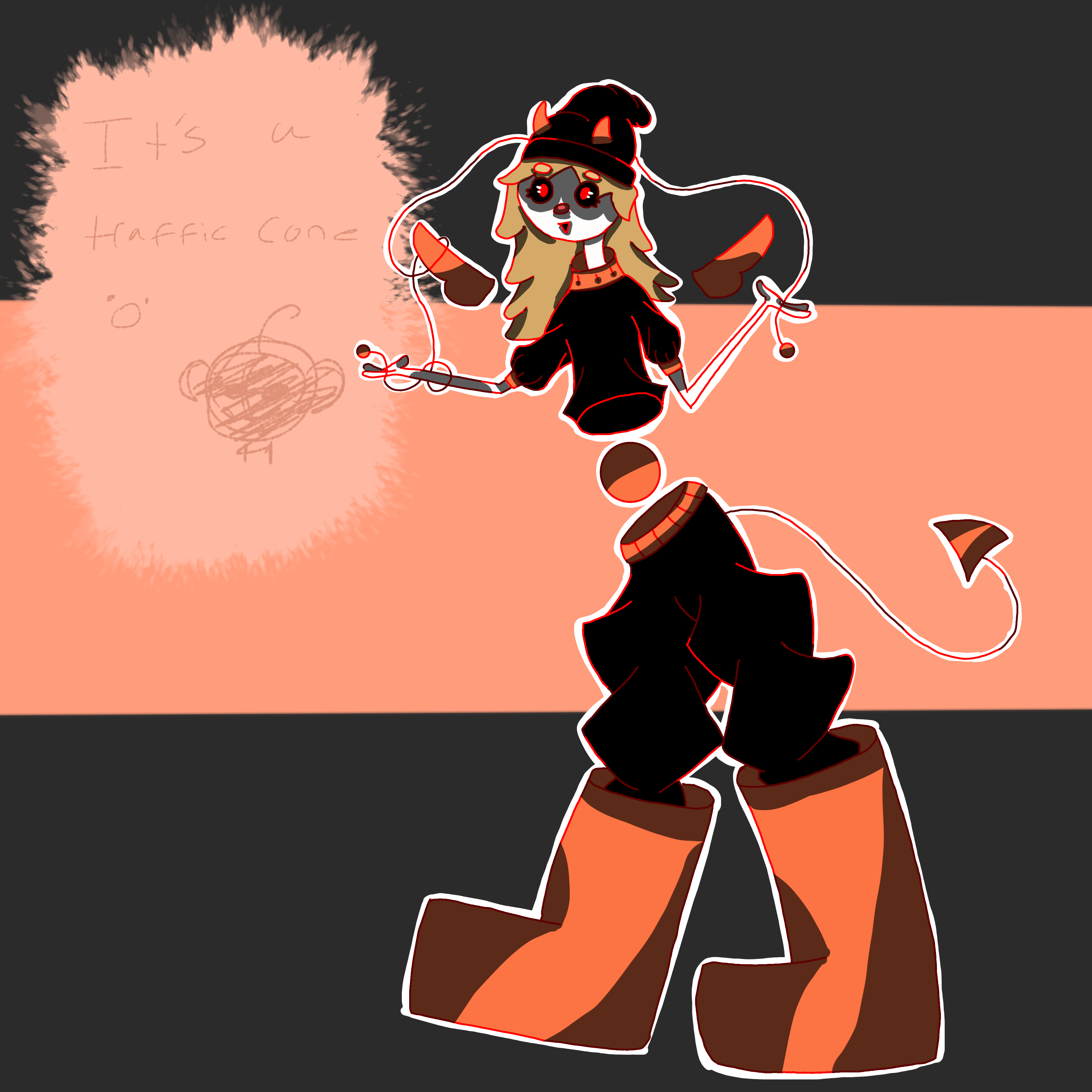 Traffic Cone TvT - ibisPaint