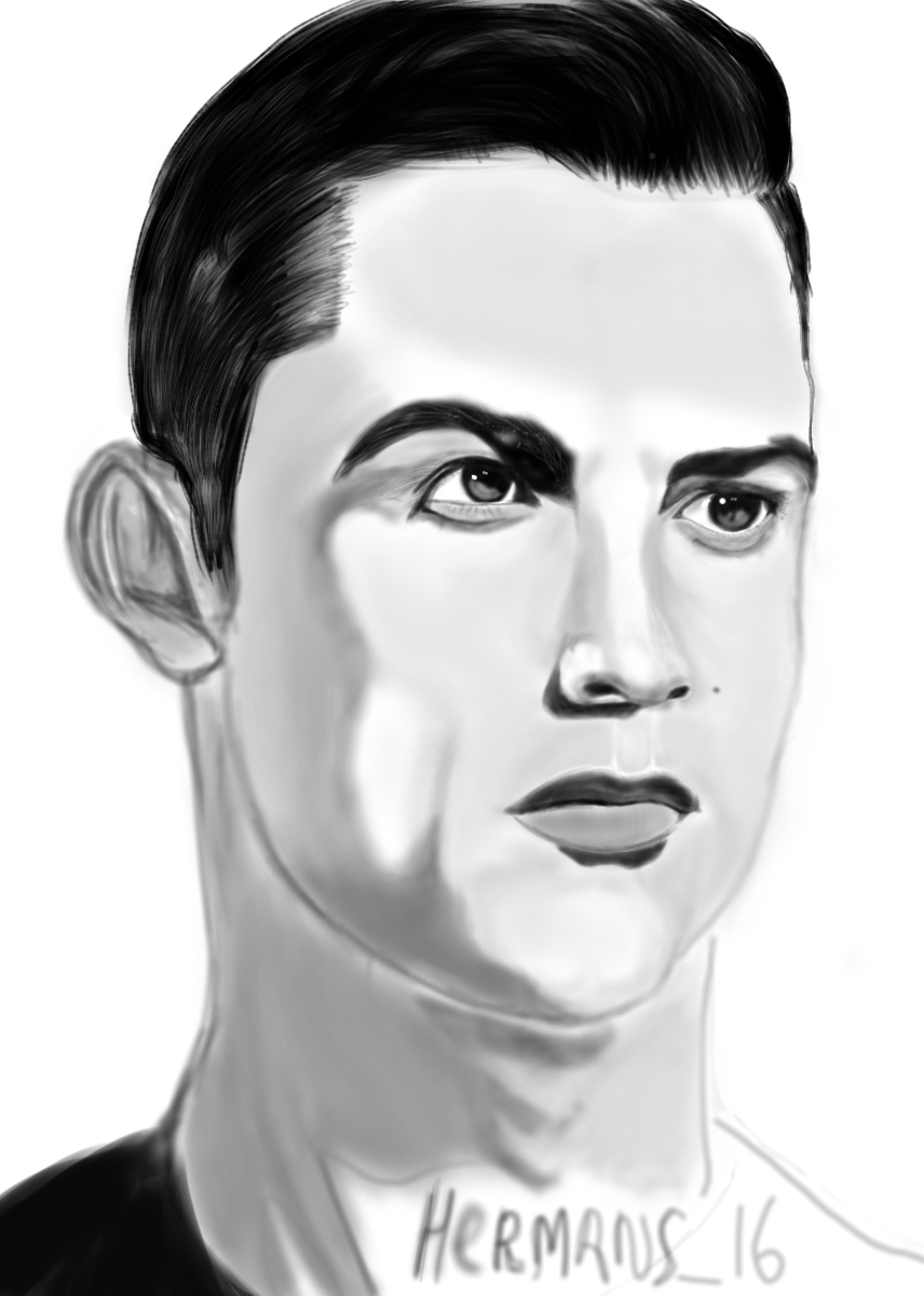 Draw Cristiano Ronaldo - ibisPaint