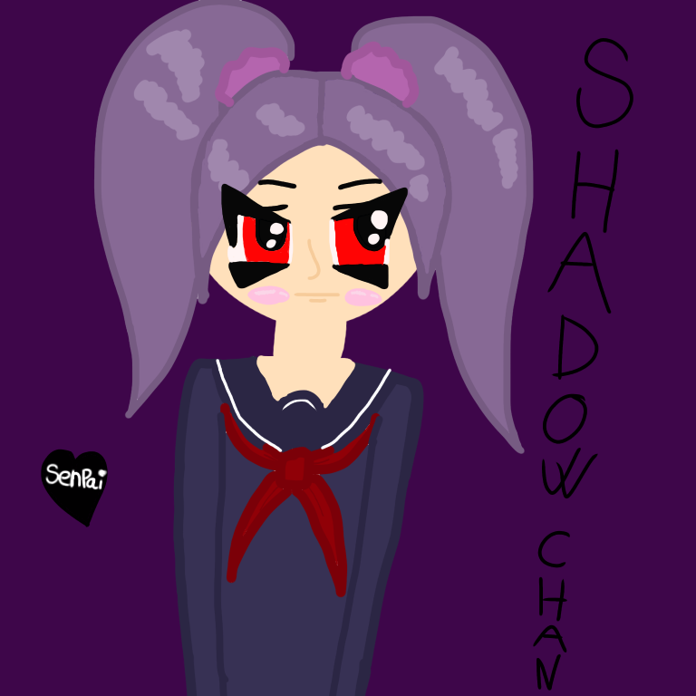 Yandere simulator OC Shadow-Chan - ibisPaint