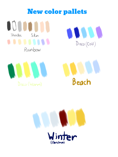 New Color Pallets - ibisPaint