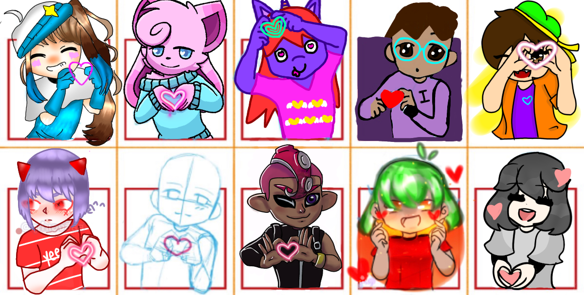 My sisters first collaboration - ibisPaint