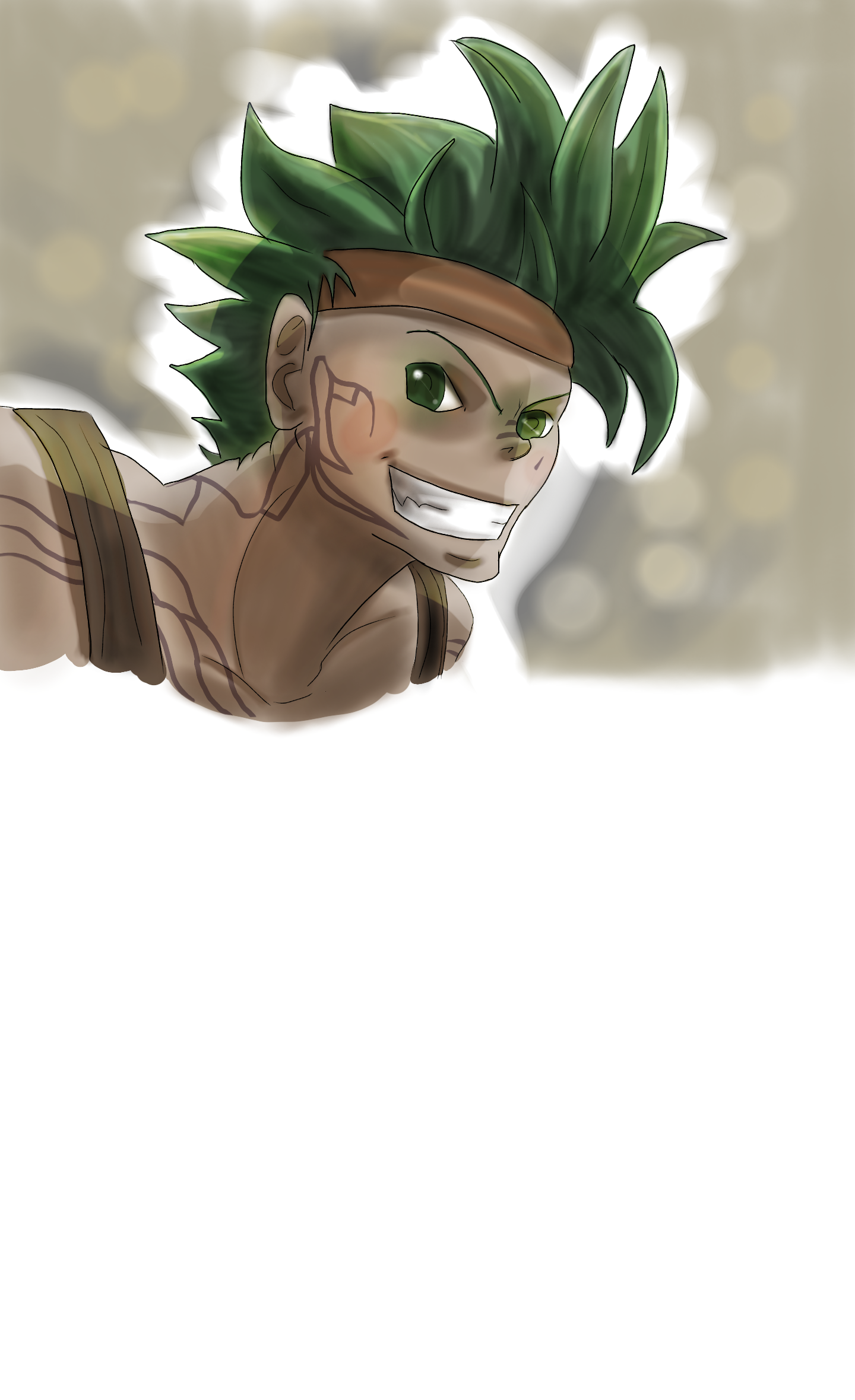 Green Hair Maniac - ibisPaint