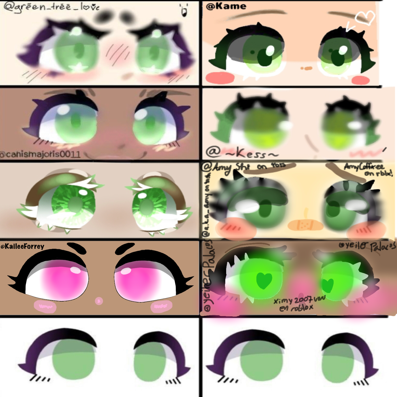 Eyes collab con marcas - ibisPaint