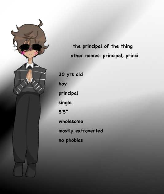character profile-principal - ibisPaint