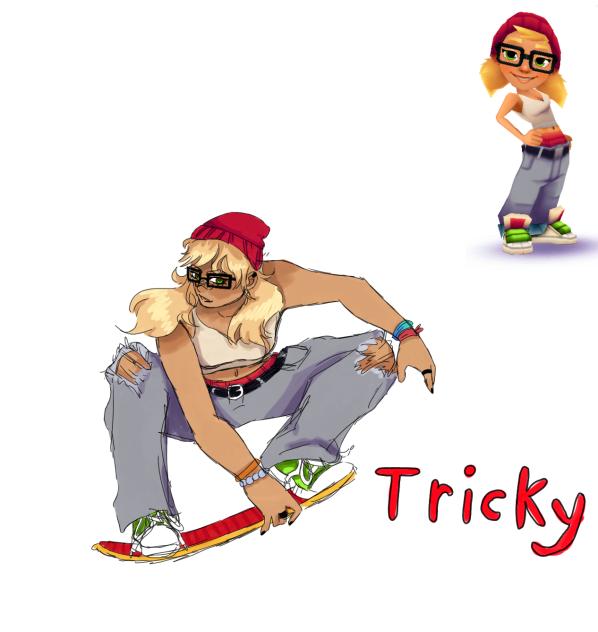 tricky (subway surfers) - ibisPaint
