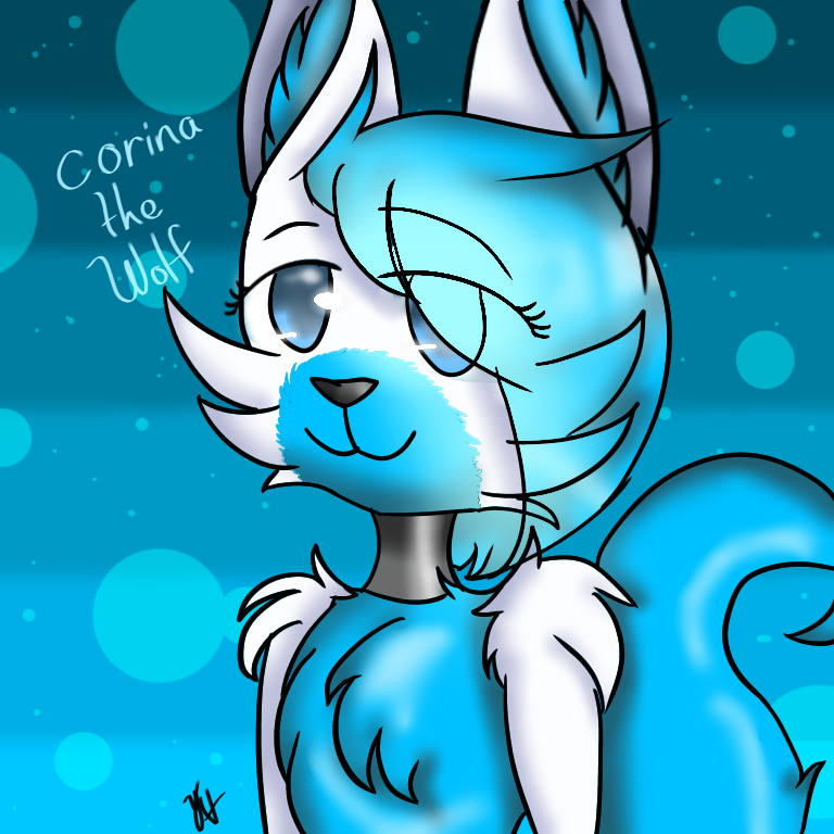 corina the wolf speed paint - ibisPaint