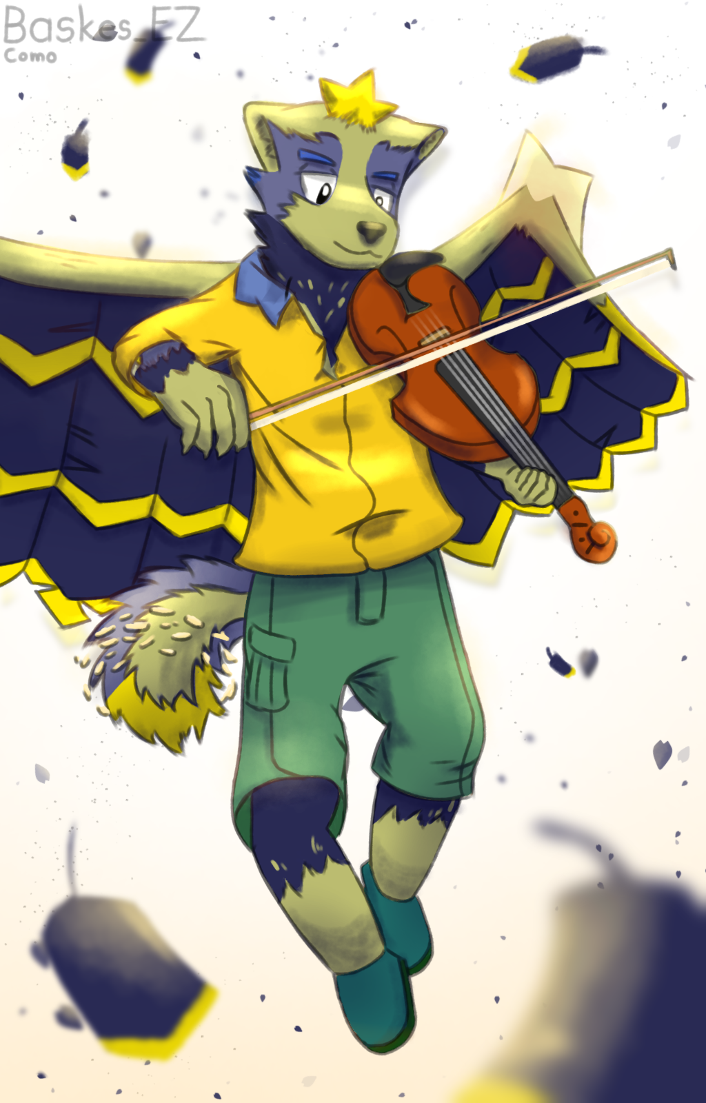 Como's violin skill - ibisPaint