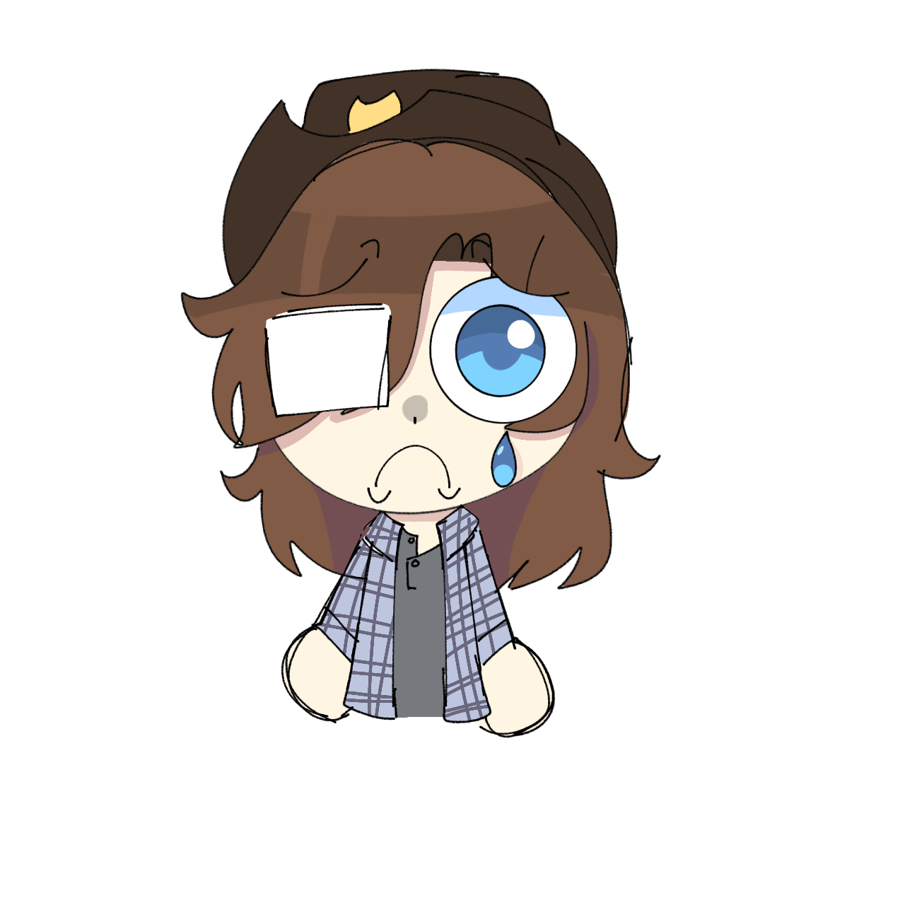 Carl But Sad Spongebob - ibisPaint