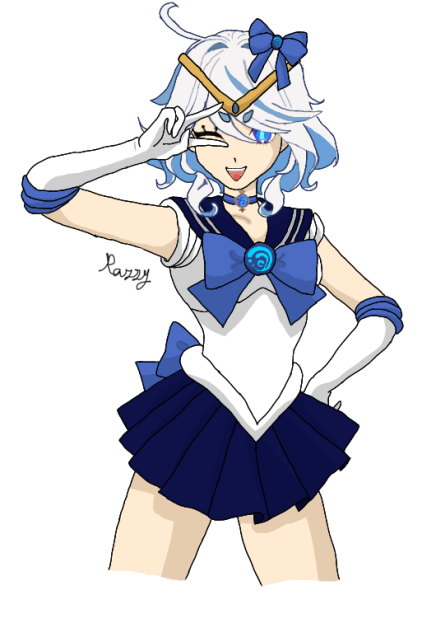 Furina as Sailor Moon - ibisPaint