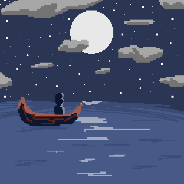 Pixel river - ibisPaint