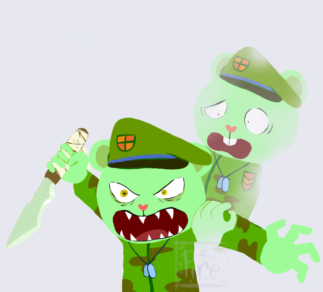 Flippy Meme Htf - ibisPaint