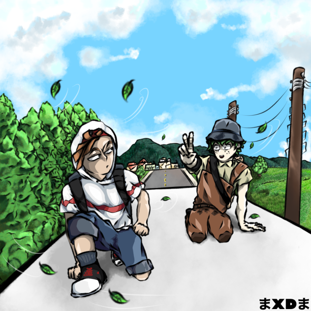 Deku and Roddy - ibisPaint