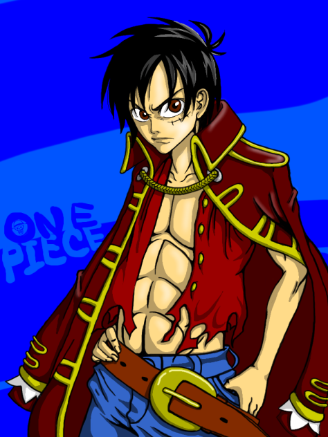 Monkey-D-Luffy - ibisPaint