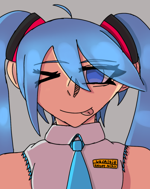 Drawing Miku By Memory - ibisPaint