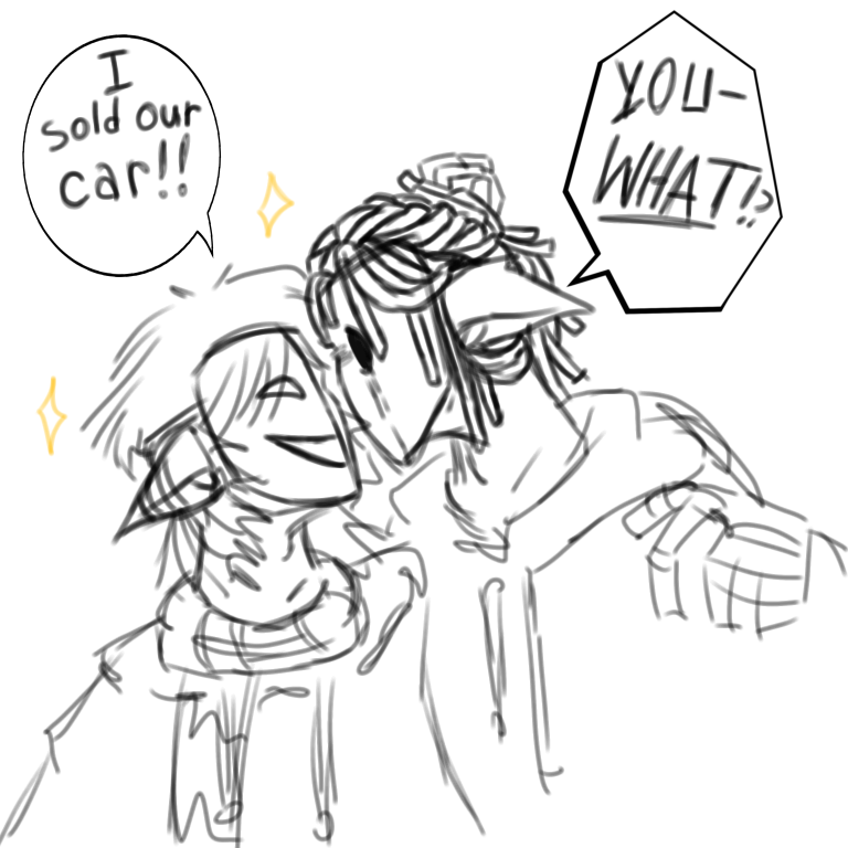 kagekao and eyeless jack. - ibisPaint