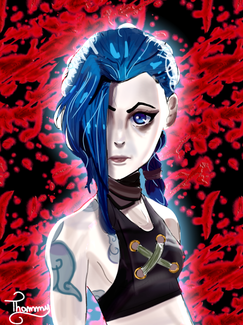 Jinx LOL - ibisPaint