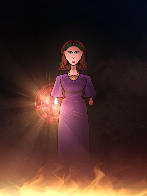 The fire witch p - ibisPaint