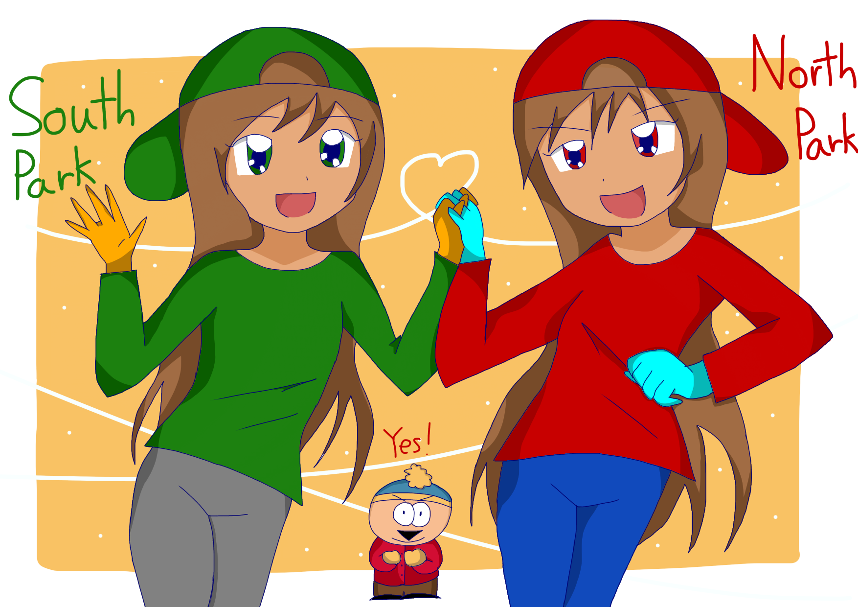 South and North Park - ibisPaint