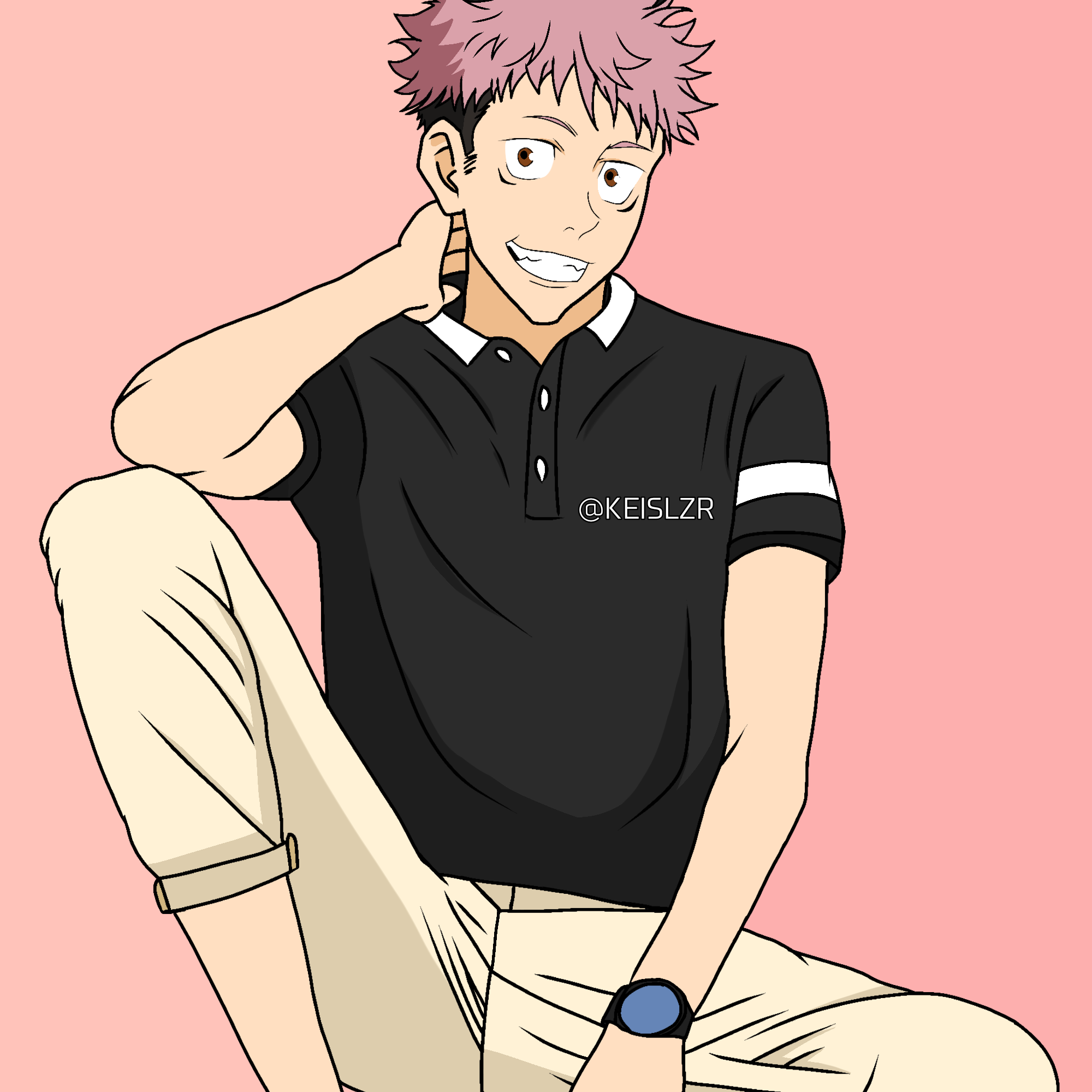 yuji itadori - ibisPaint