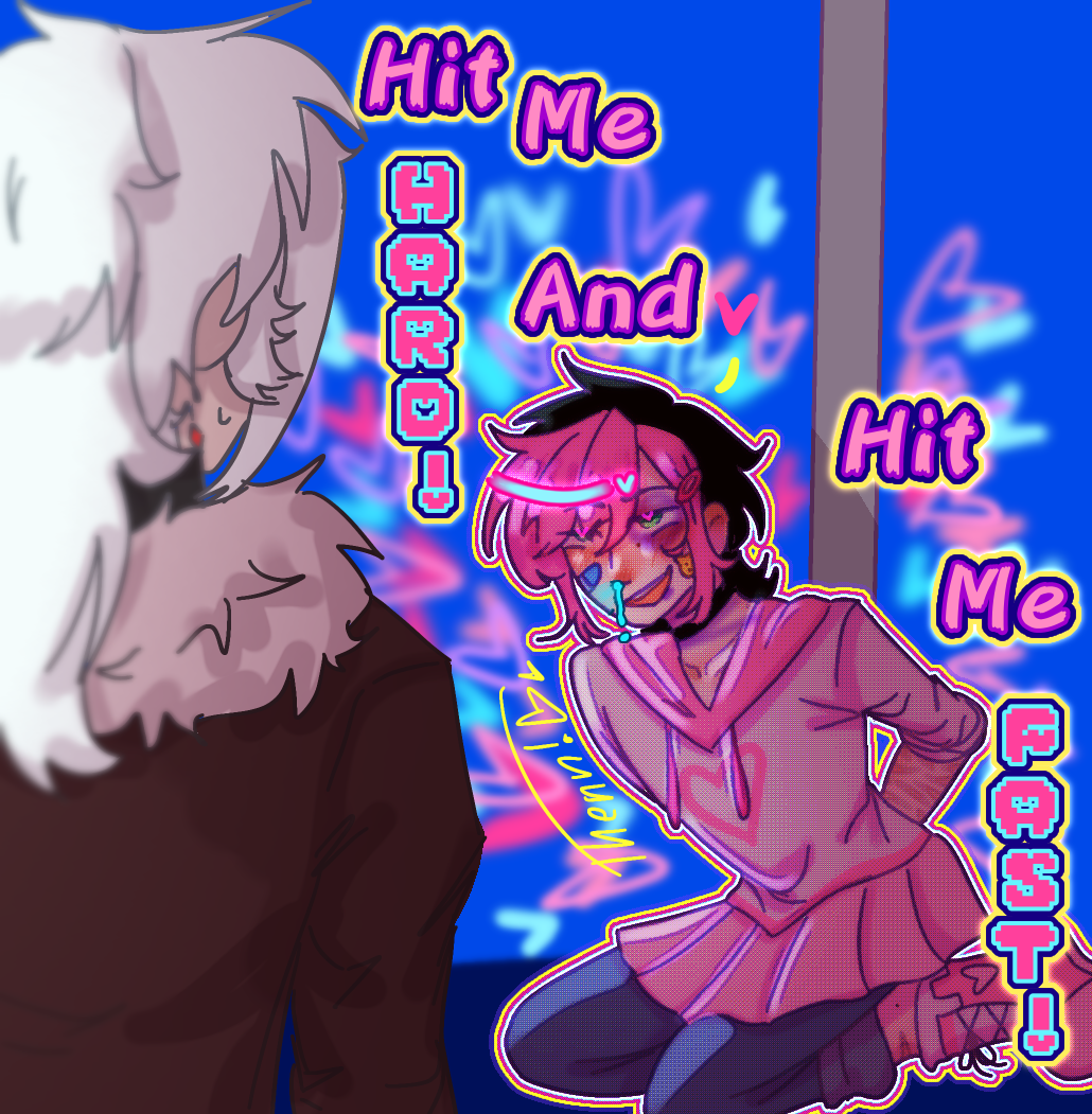Hit me hard!💞💘 V3 - ibisPaint