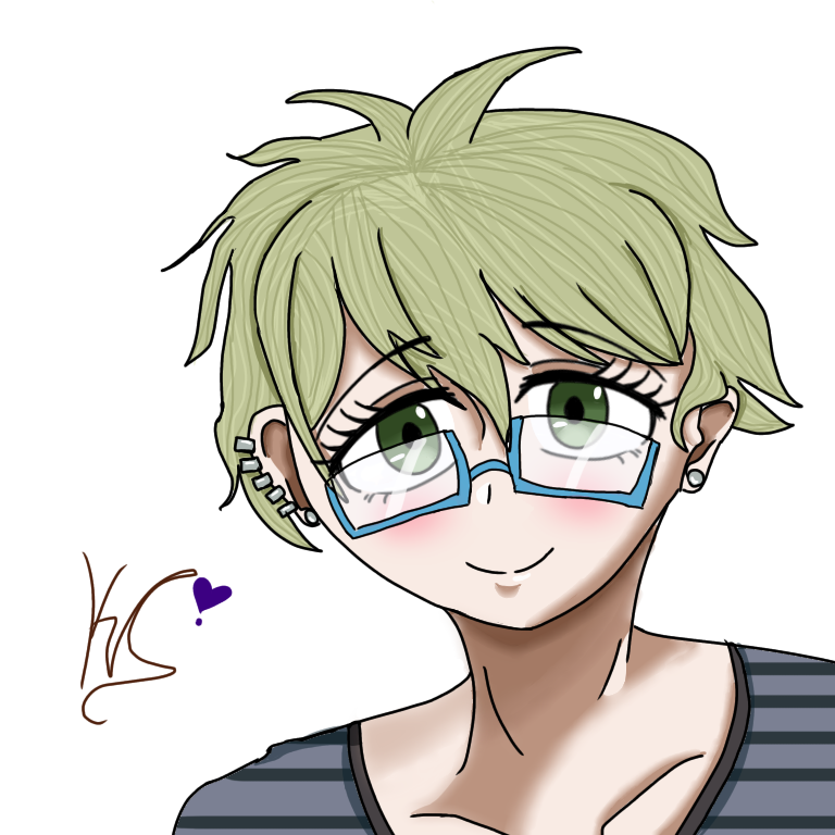 Rantaro Amami with glasses - ibisPaint