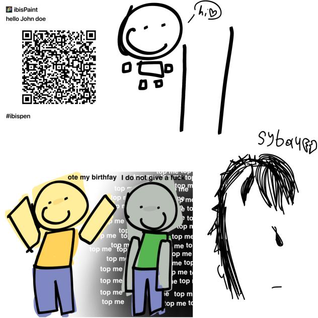 hello John doe brush thibg - ibisPaint