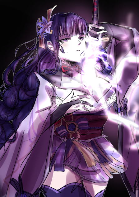 Raiden Shogun - ibisPaint