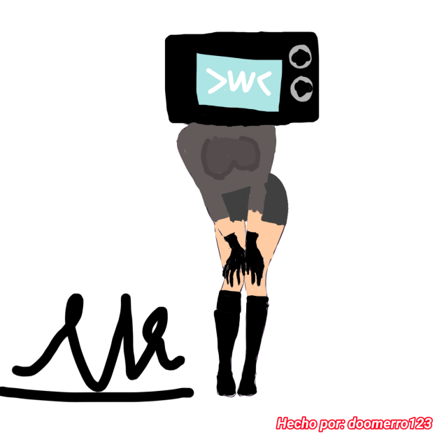 TV Woman - ibisPaint