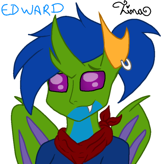 Desenho do Edward - ibisPaint
