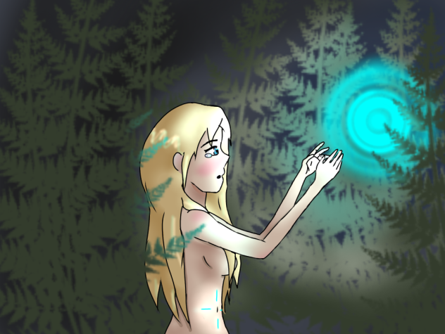 Blue light - ibisPaint