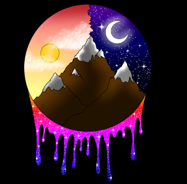 sun down moon rise - ibisPaint
