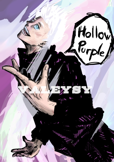 Gojo Satoru (⁠ ⁠╹⁠ ⁠╹⁠ ⁠) - ibisPaint