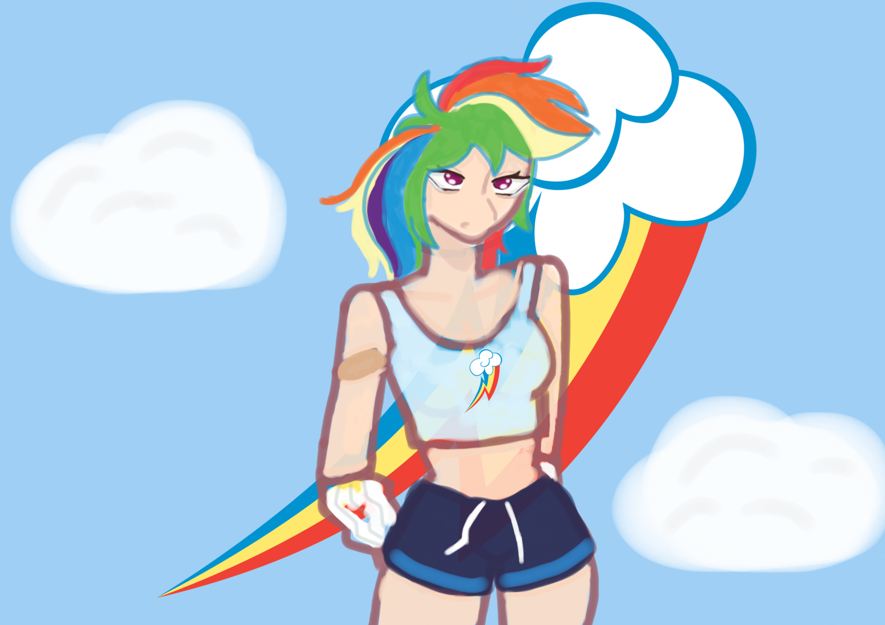 Why did I make her so juicy looking - ibisPaint