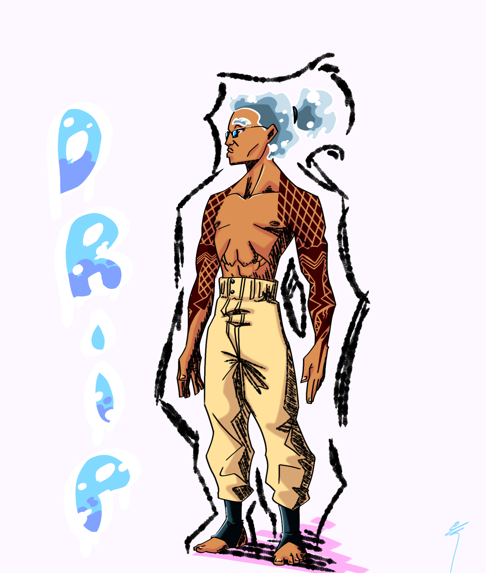 Water Hero, Drip - ibisPaint