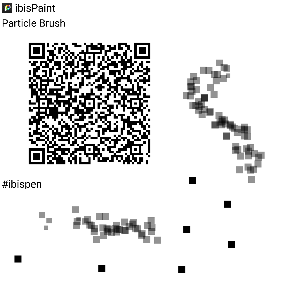 Particle Brush - ibisPaint