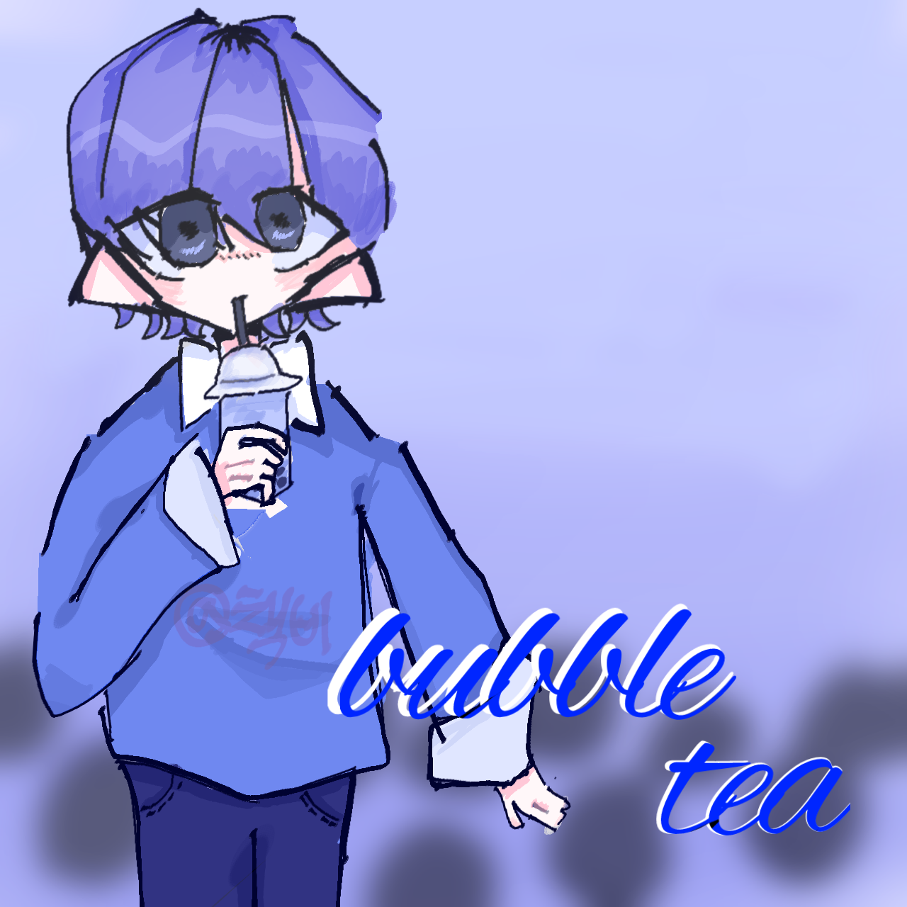 bubble tea - ibisPaint
