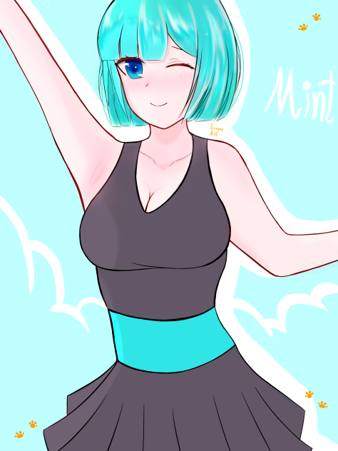 Mint🙃 - ibisPaint