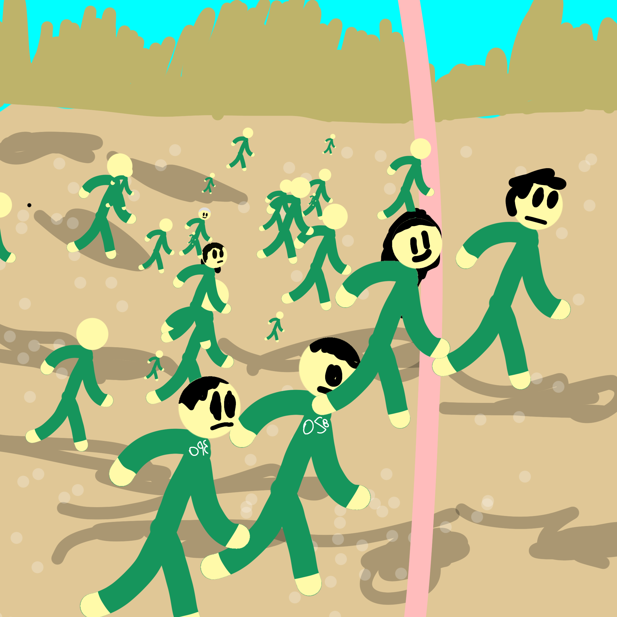 El juego del calamar - ibisPaint