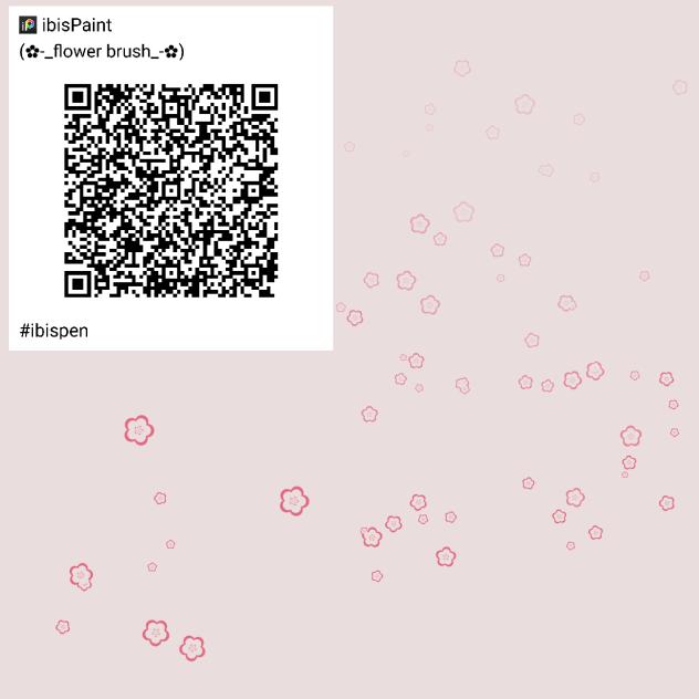 flower brush - ibisPaint