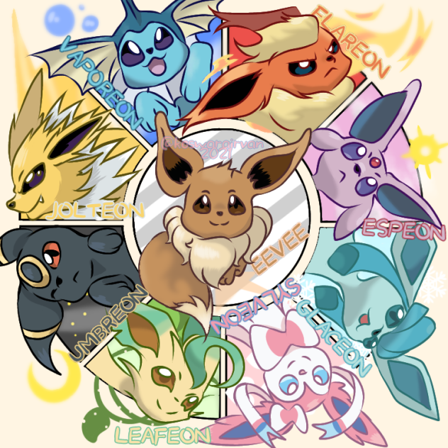 Eeveelutions - ibisPaint