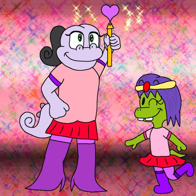 Powered Sailor Gals - ibisPaint