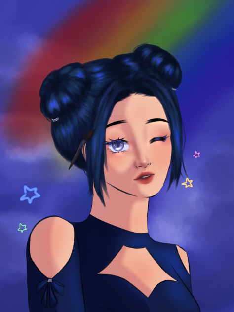 🌈☁️ 3rd year in a row - ibisPaint