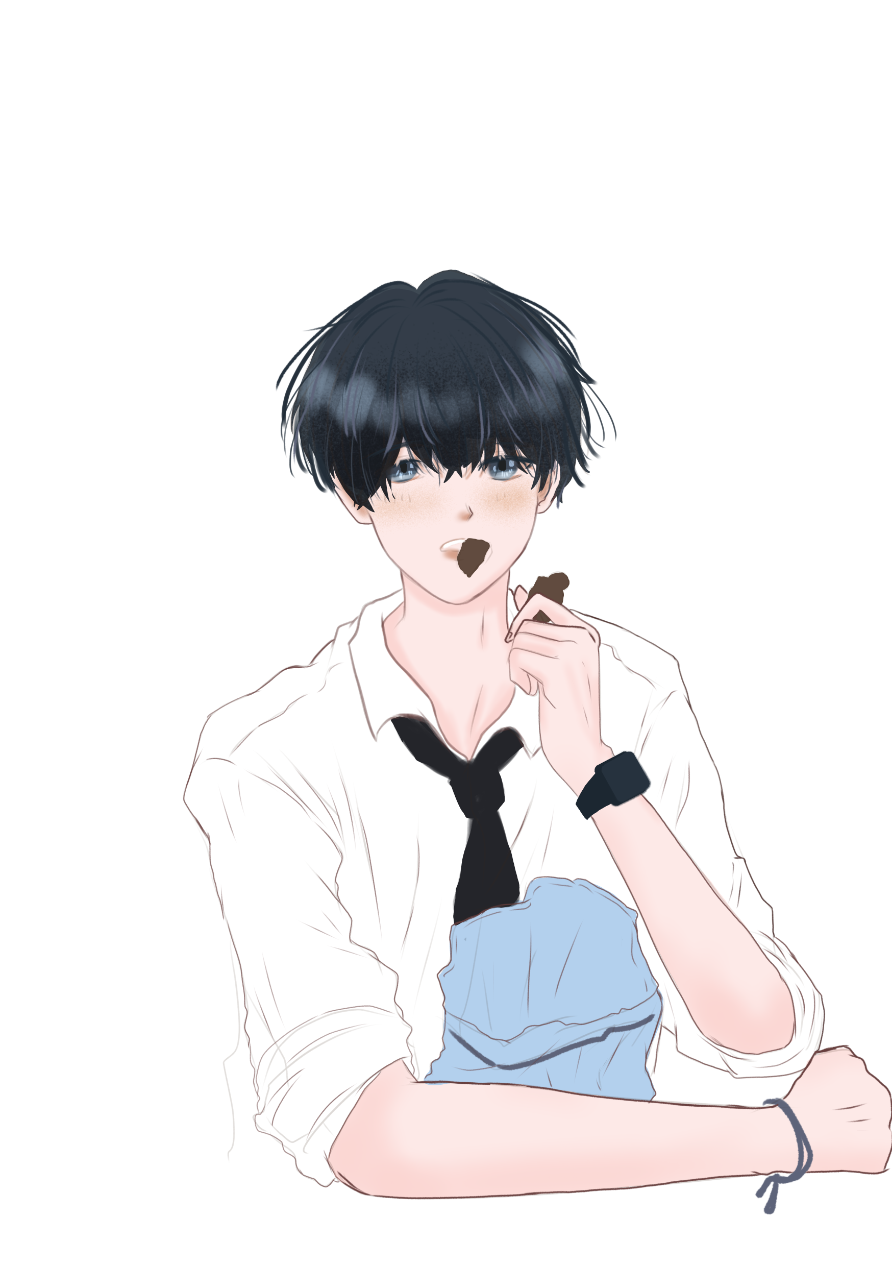 Drawing to relieve boredom - ibisPaint