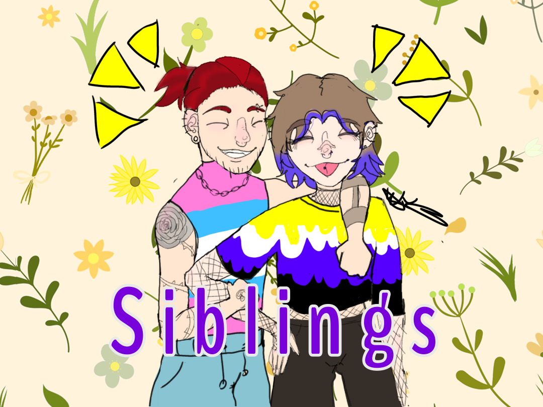 Trans siblings - ibisPaint