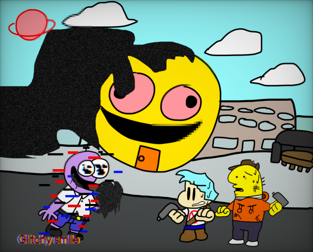 Vs corrupted Pim - ibisPaint