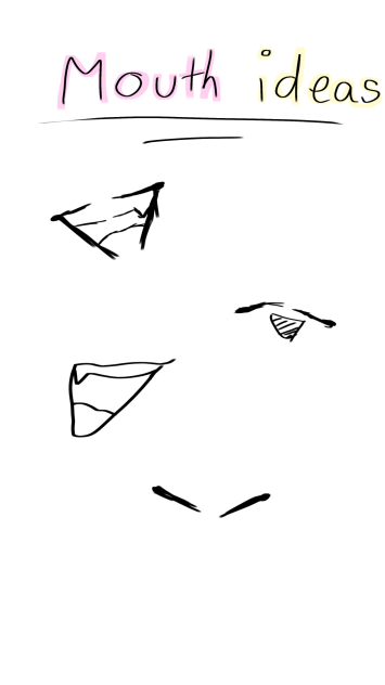 Mouth ideas!! - ibisPaint