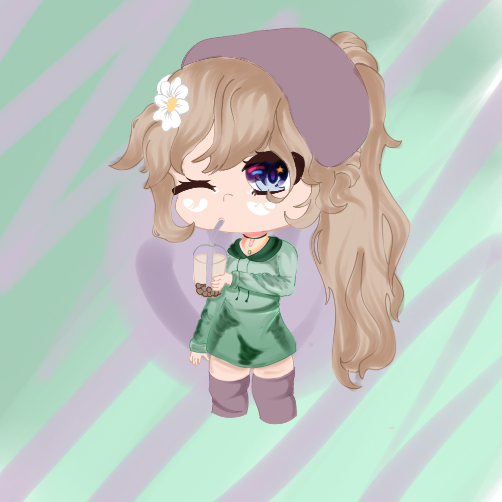 Crazy boba (Gacha edit) - ibisPaint