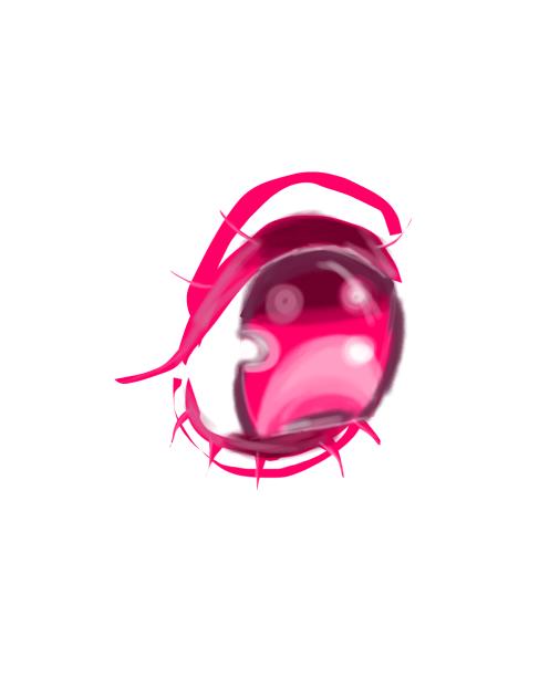 Eye lasso tool art - ibisPaint