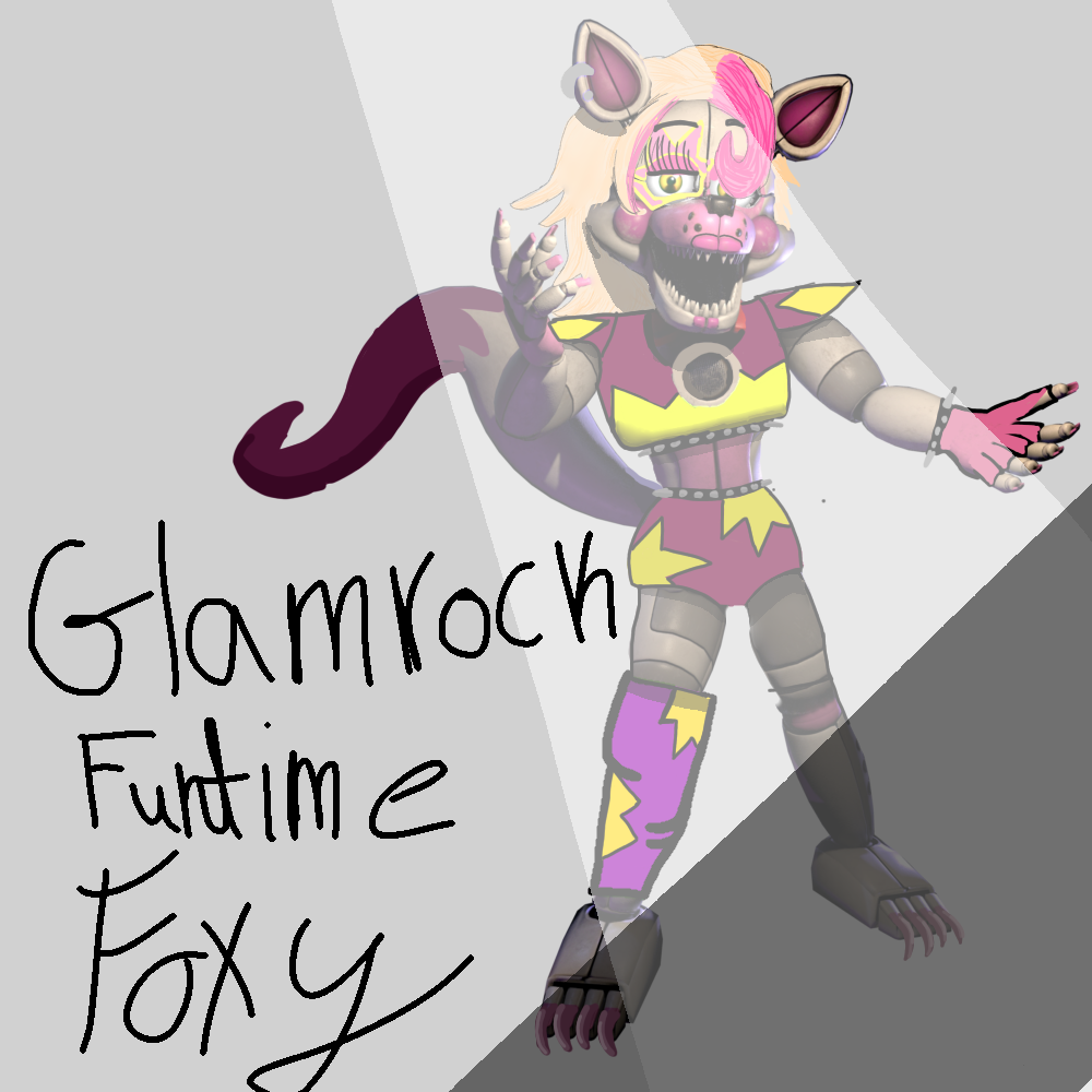 Glamrock Funtime Foxy - ibisPaint