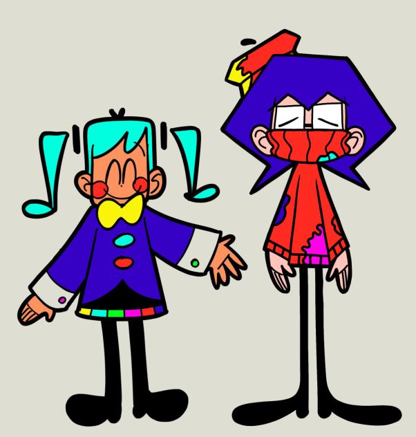 me and static miku selfship - ibisPaint